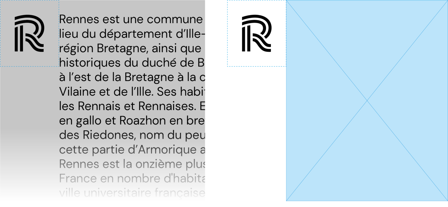 Le monogramme « R » - Rennes Ville et Métropole - Site de marques
